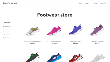 The most attractive templates for your Online store - Webnode