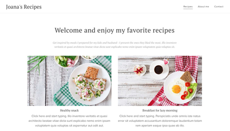 Customizable Website Templates (Free) | Webnode