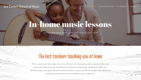 Customizable Website Templates (Free) | Webnode