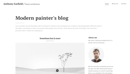 The most eye-catching templates for your blog - Webnode